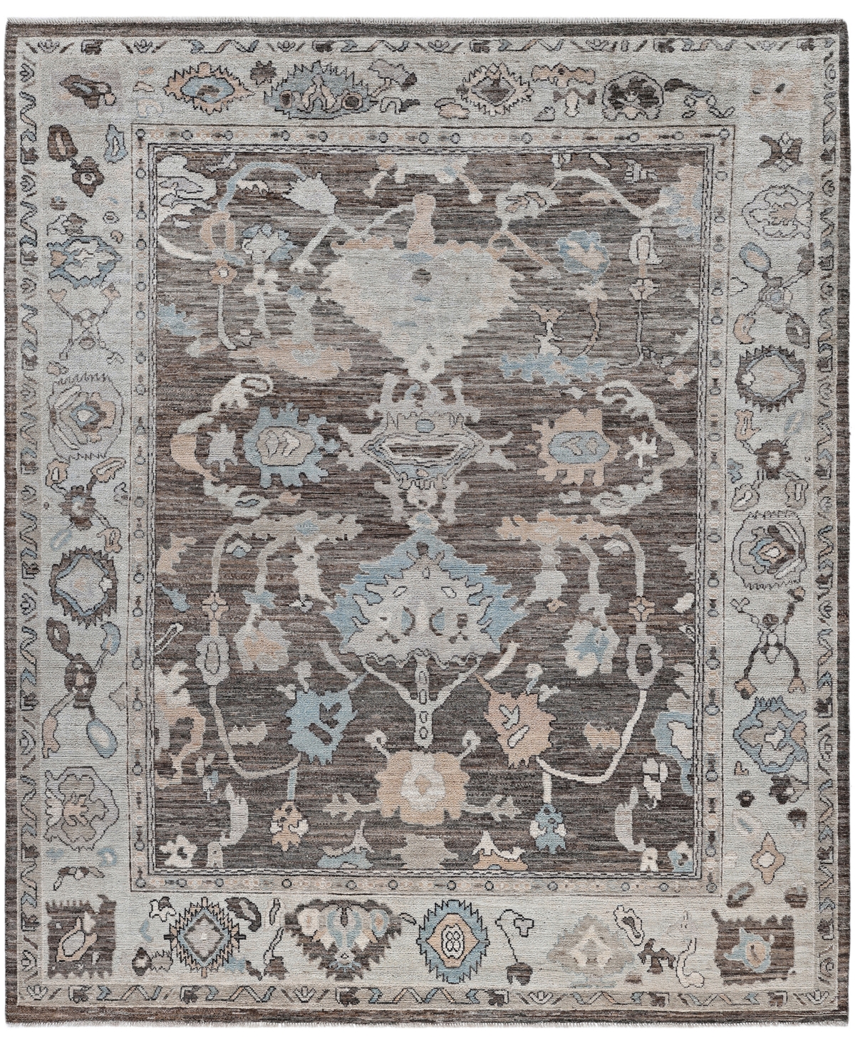 Click here for Adorn Hand Woven Rugs Colorful Oushak M0103-53 82x... prices