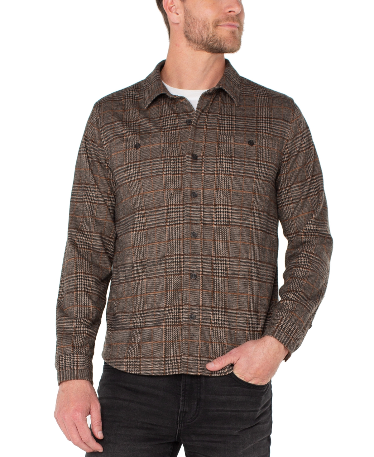 Click here for Liverpool Los Angeles Mens Long Sleeve Button-Up S... prices