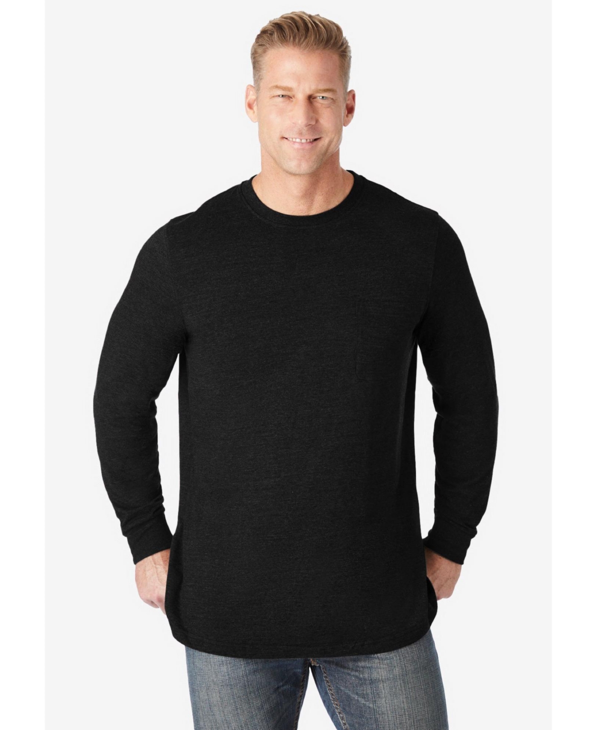 Click here for KingSize Big & Tall Shrink-Less Lightweight Long-S... prices