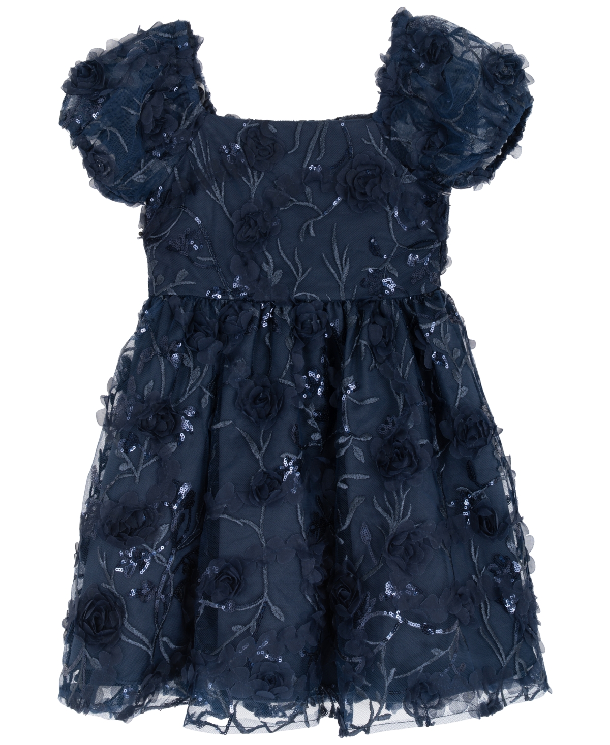 Click here for Rare Editions Toddler and Little Girls 3D Floral E... prices