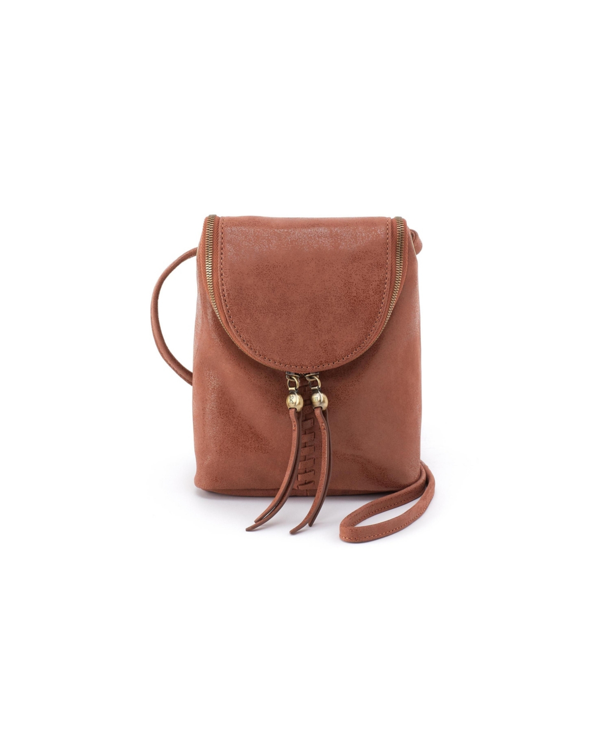 Click here for Hobo Fern Crossbody - Burnished saddle prices