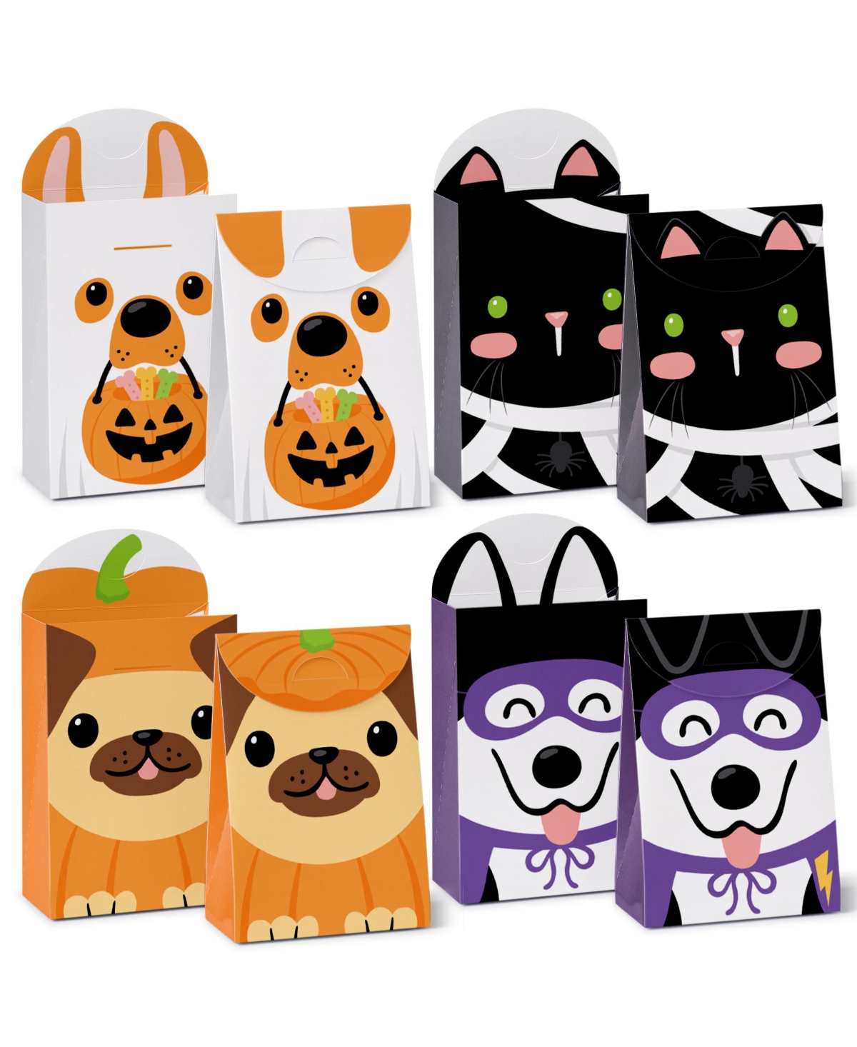 Click here for Big Dot of Happiness Halloween Pets - Assorted Bir... prices