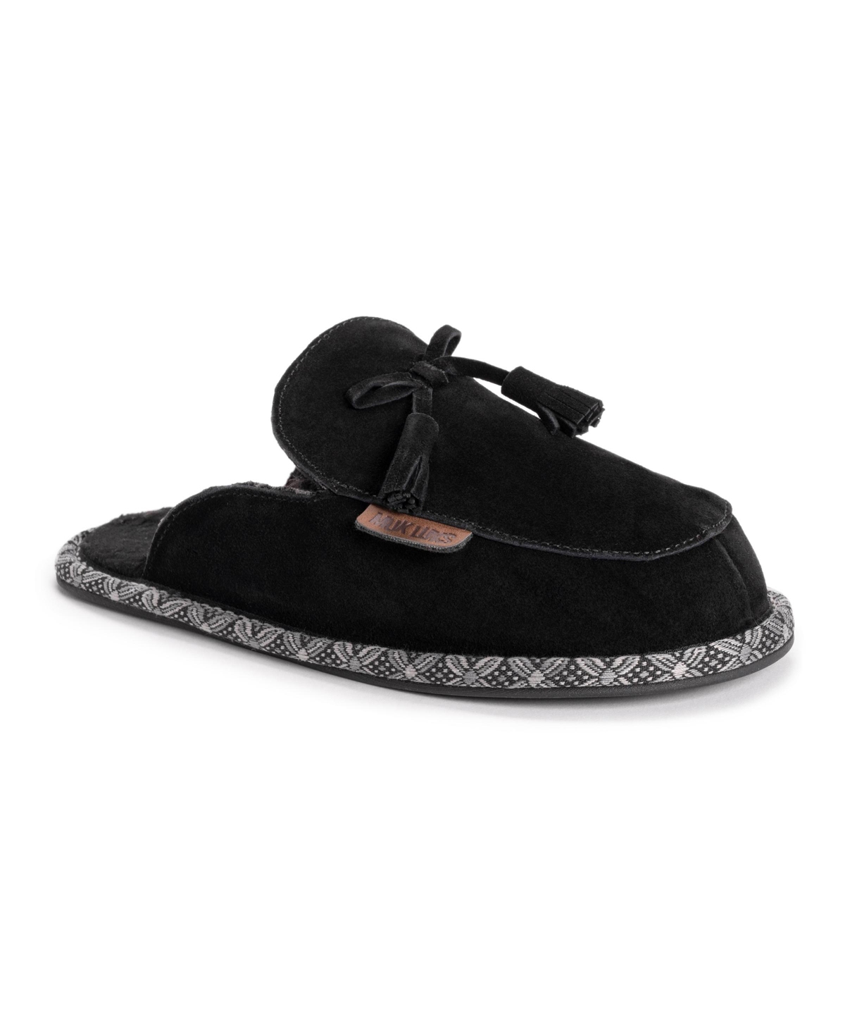 Muk Luks Womens Cosette Mule Slippers - Ebony