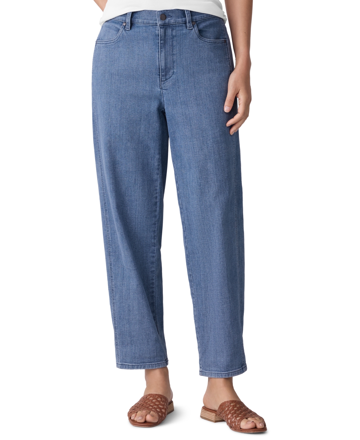 Click here for Eileen Fisher Womens Ankle Lantern Pants - Classic... prices