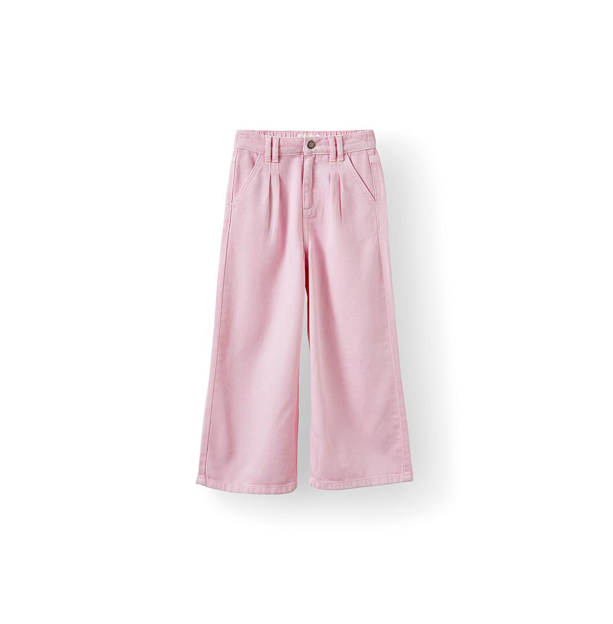 Click here for Cotton On Little Girls Pleat Front Relaxed Denim J... prices