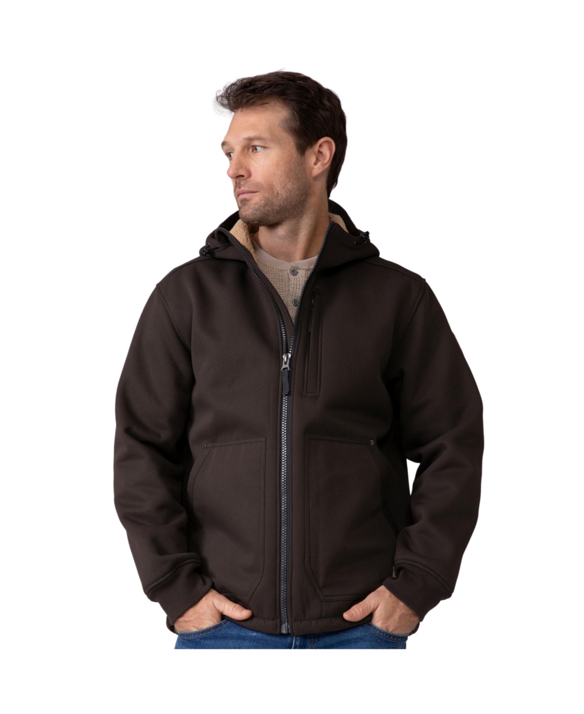 Click here for Free Country Mens Wind River Burly Canvas Softshel... prices