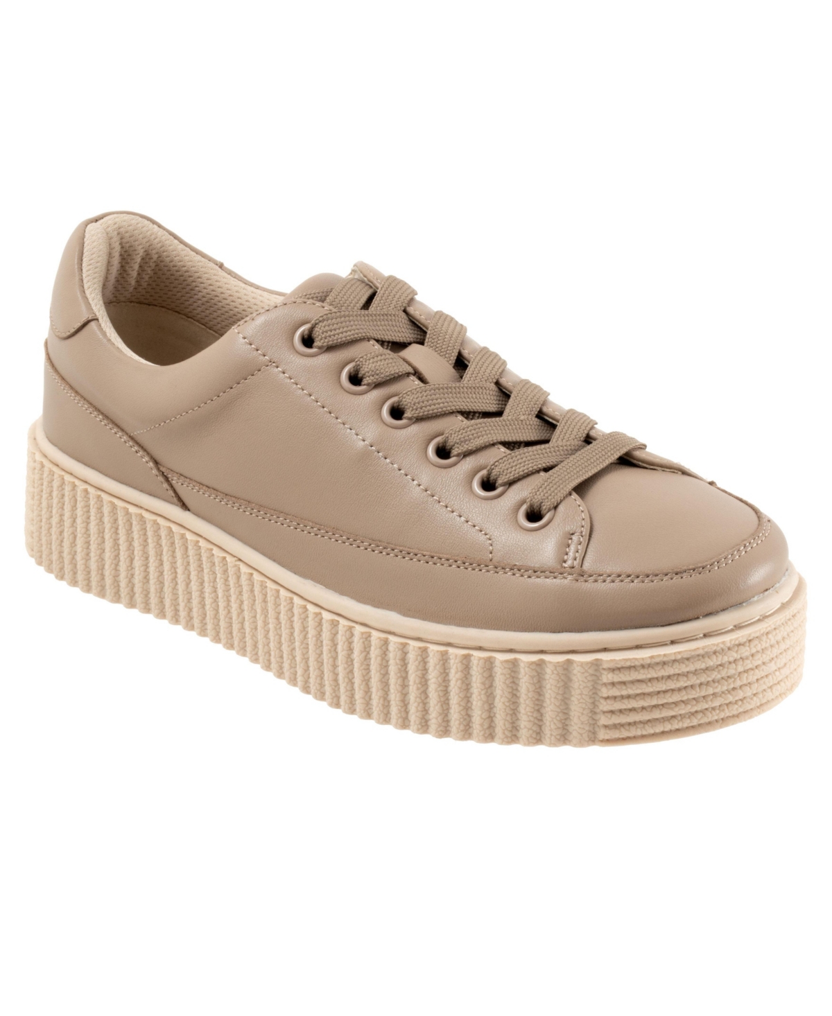 Click here for Trotters Baylor Sneaker - Taupe prices