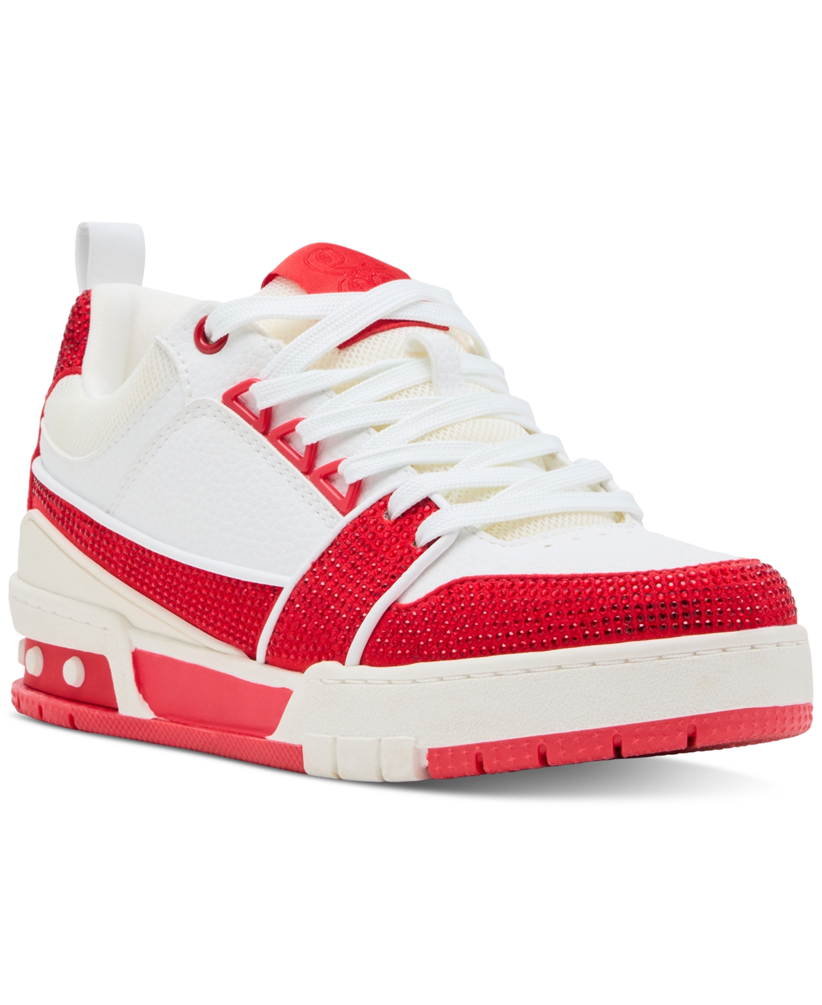 Click here for Steve Madden Skater-r Chunky Lace-Up Sneakers - Re... prices