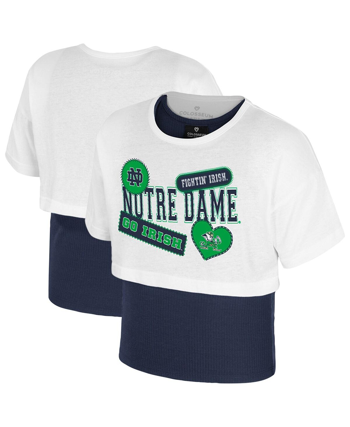 Click here for Colosseum Big Girls White Notre Dame Fighting Iris... prices