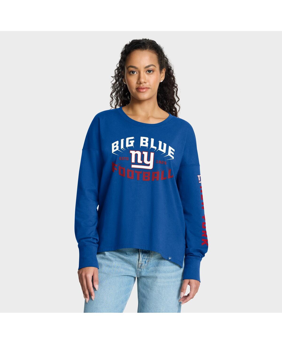 Click here for Fanatics Womens Royal New York Giants Hometown Leg... prices