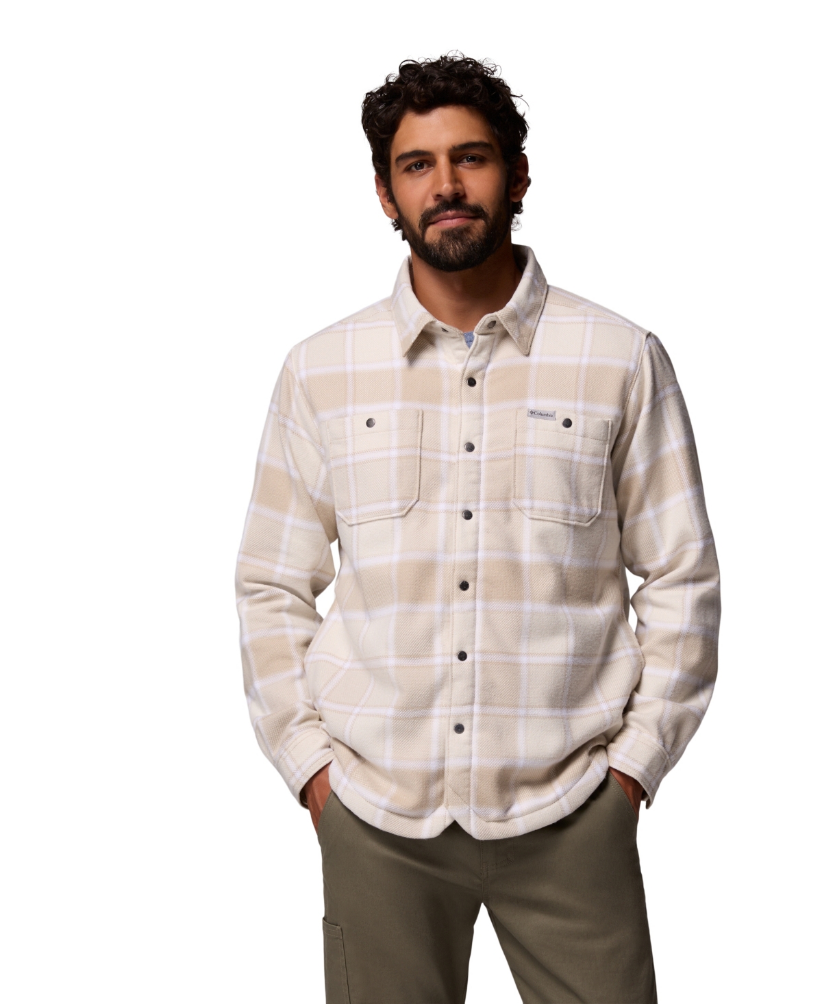 Click here for Columbia Mens Windward Shirt Jacket - Fossil prices
