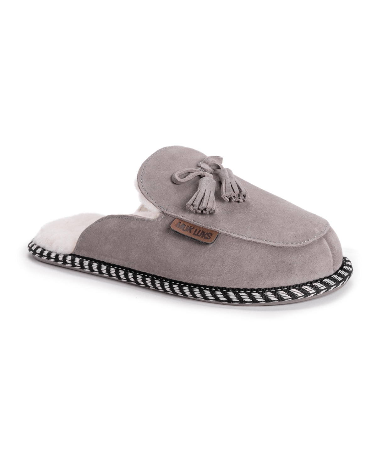 Muk Luks Womens Cosette Mule Slippers - Driftwood