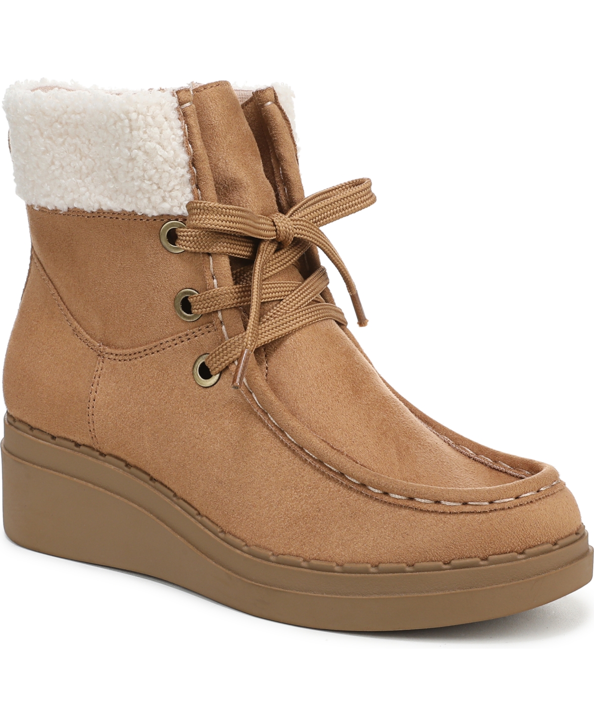 Click here for LifeStride Womens Devon Wedge Zip Short Boots - Ho... prices