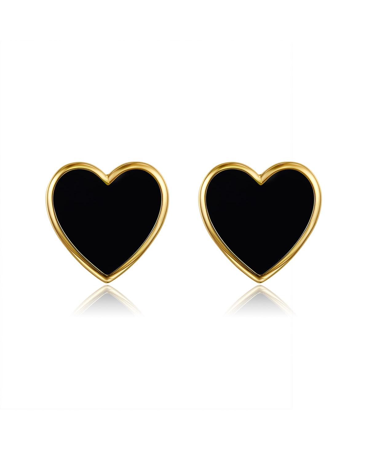 Click here for Anna Zuckerman Petit Love Studs in Black - Black prices