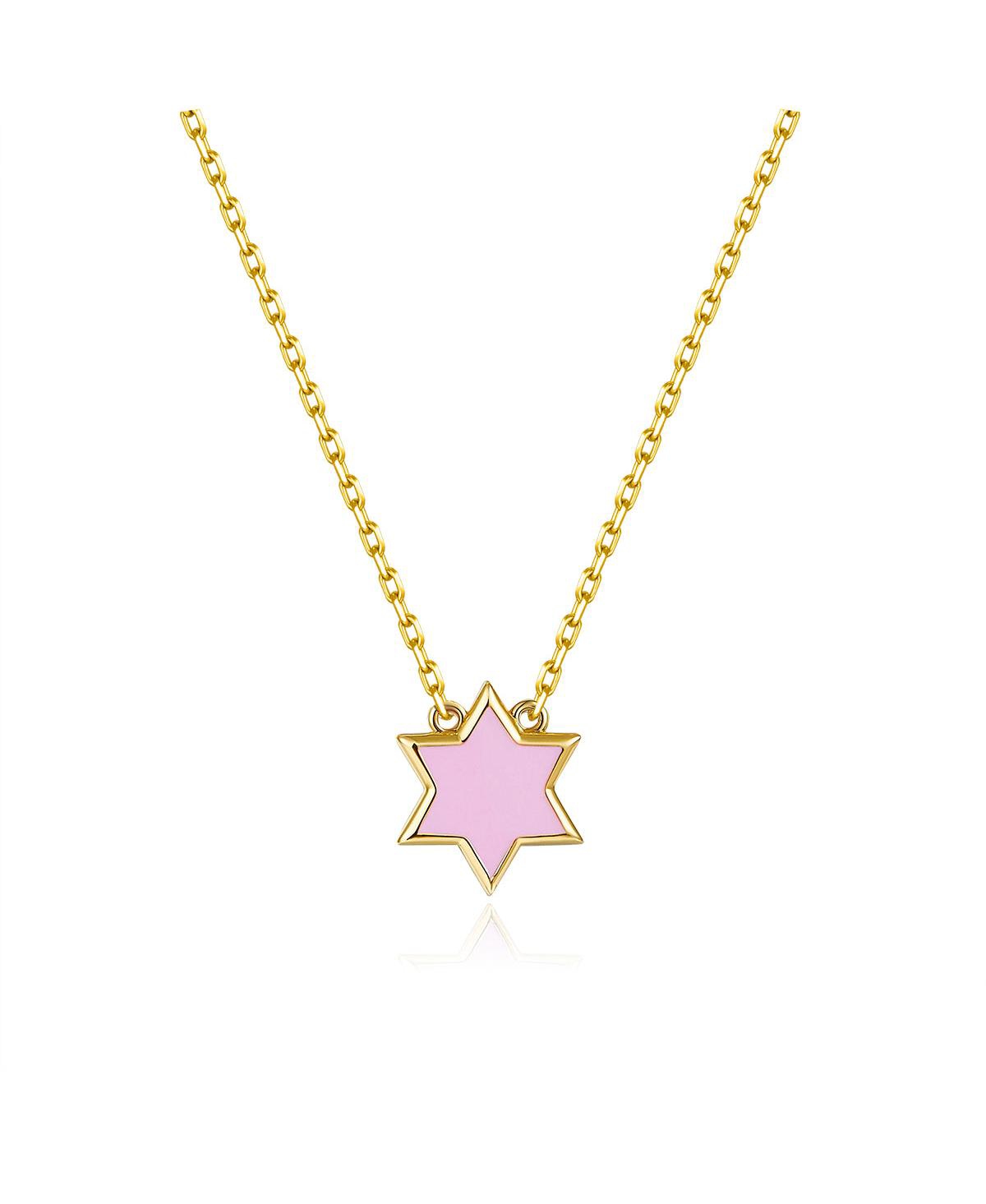 Click here for Anna Zuckerman Petit Star of David Necklace in Pin... prices