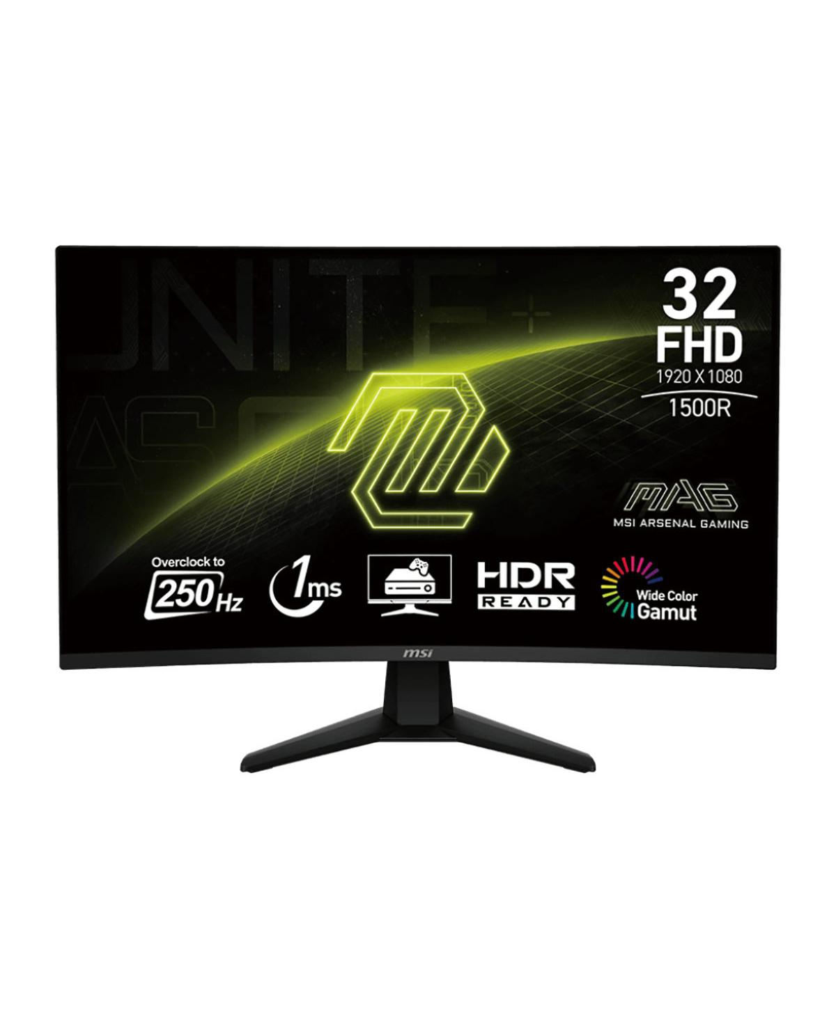 Click here for Msi Mag 32C6X 31.5 16:9 Full Hd 250Hz Curved Va Le... prices
