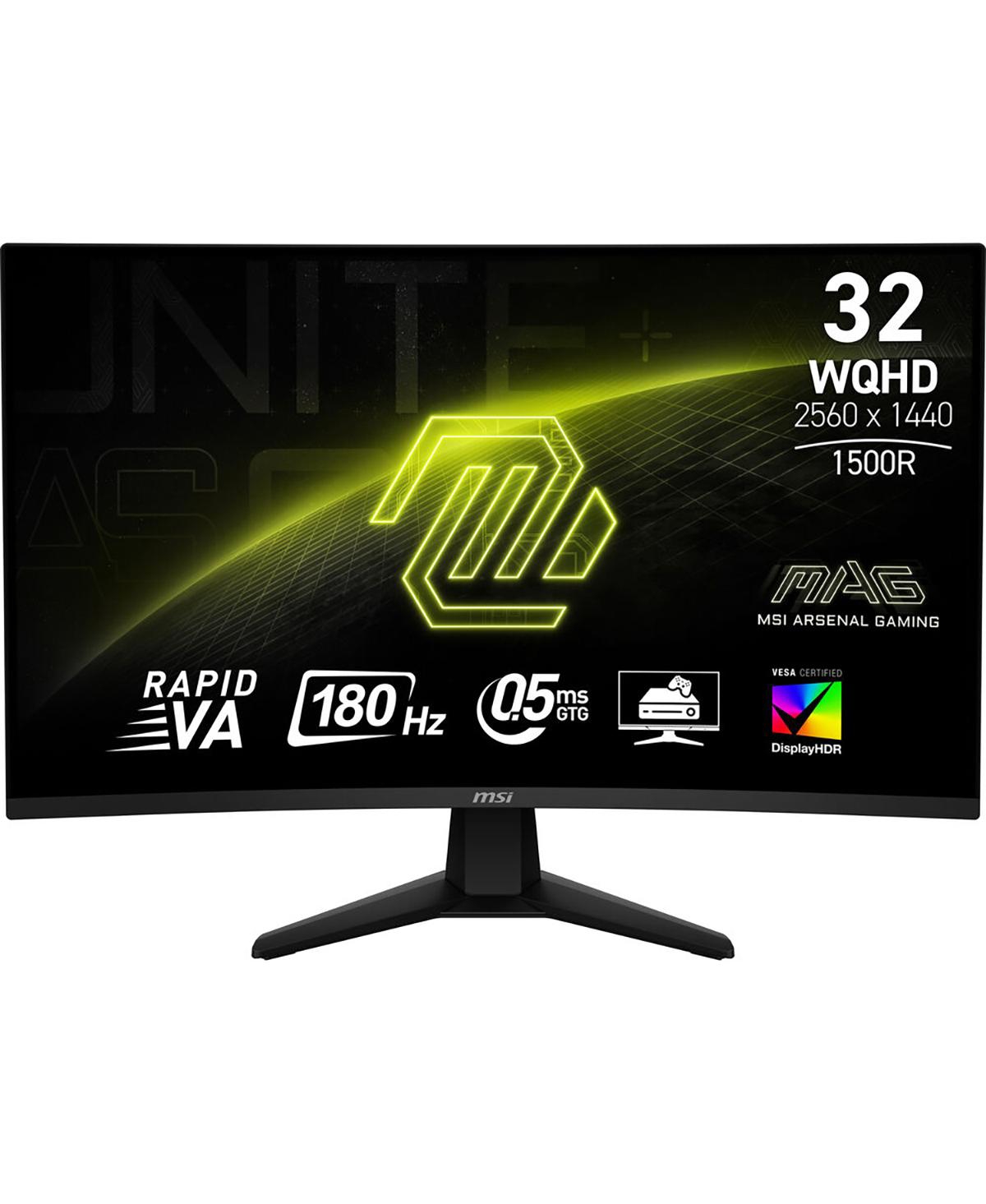 Click here for Msi Mag 32CQ6F 31.5" 16:9 Wqhd 180Hz Curved V... prices