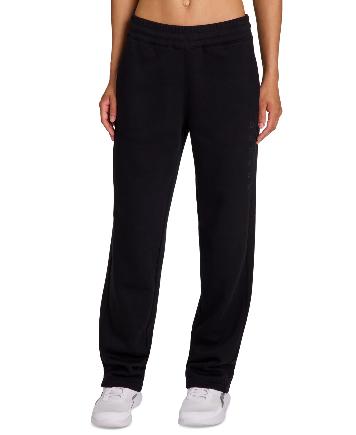 Click here for Reebok Womens Straight Leg Sweatpants - Black prices
