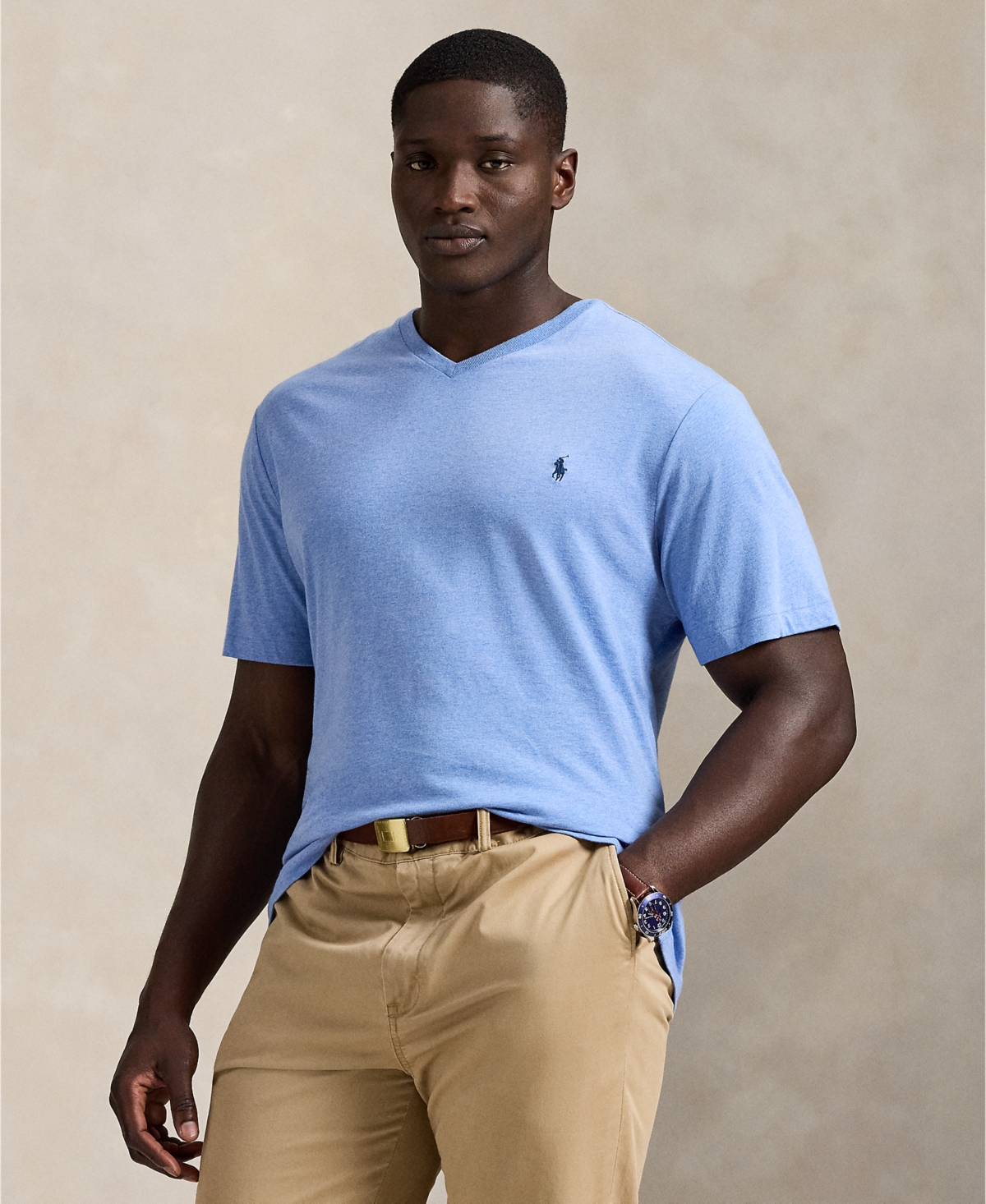 Click here for Polo Ralph Lauren Mens Big & Tall Classic Fit V-Ne... prices