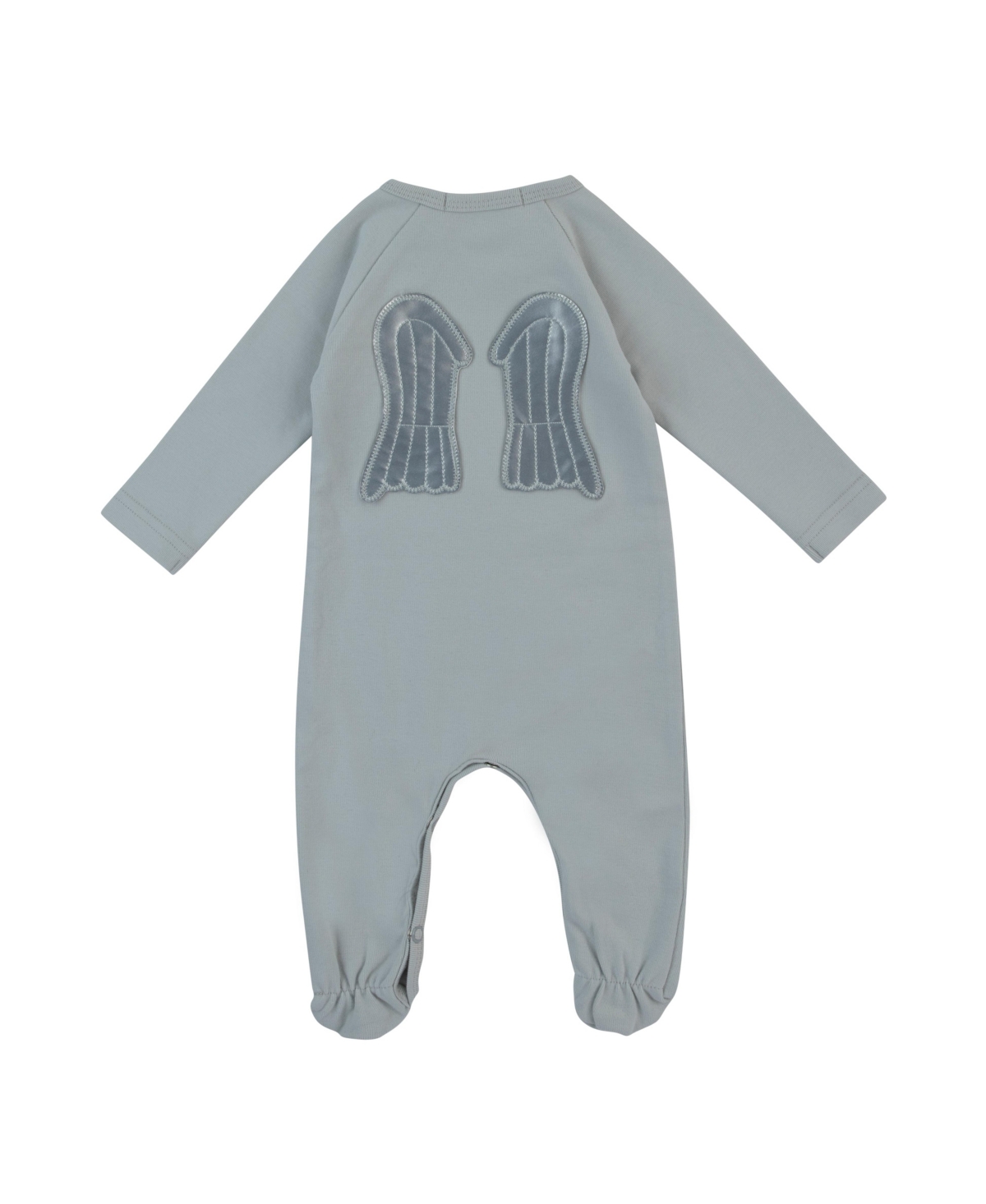 Click here for NoggiWear Baby Wings Footie - Pale blue prices
