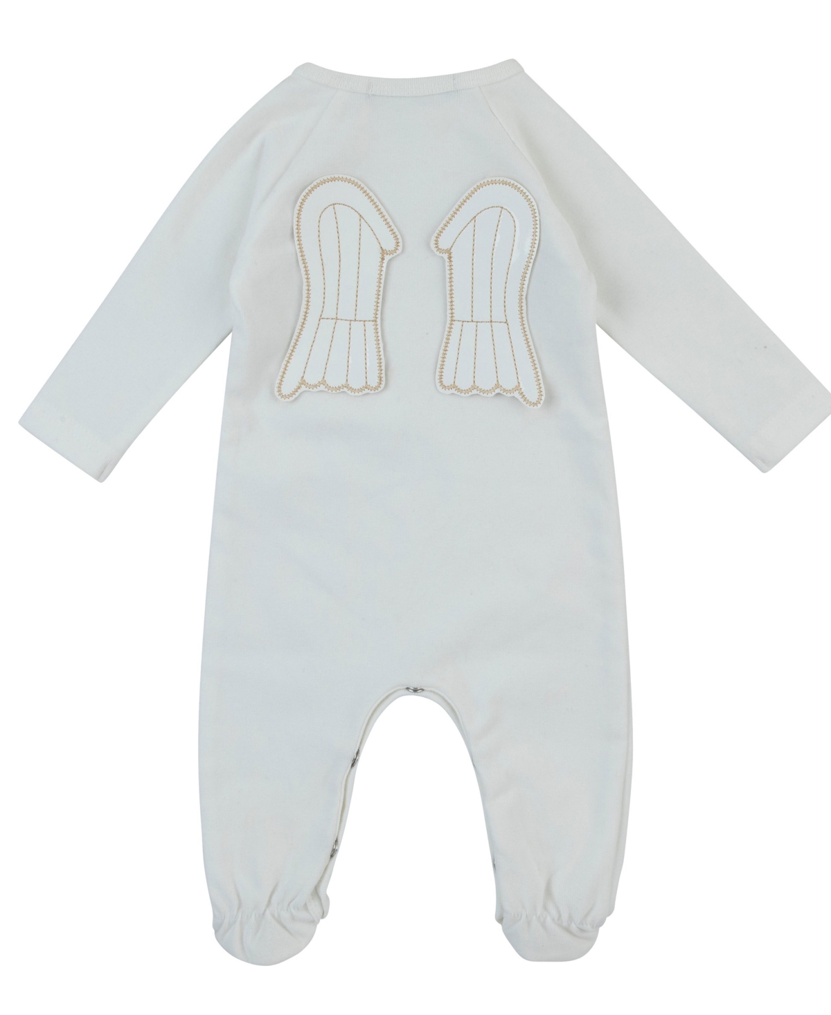 Click here for NoggiWear Baby Wings Footie - White prices