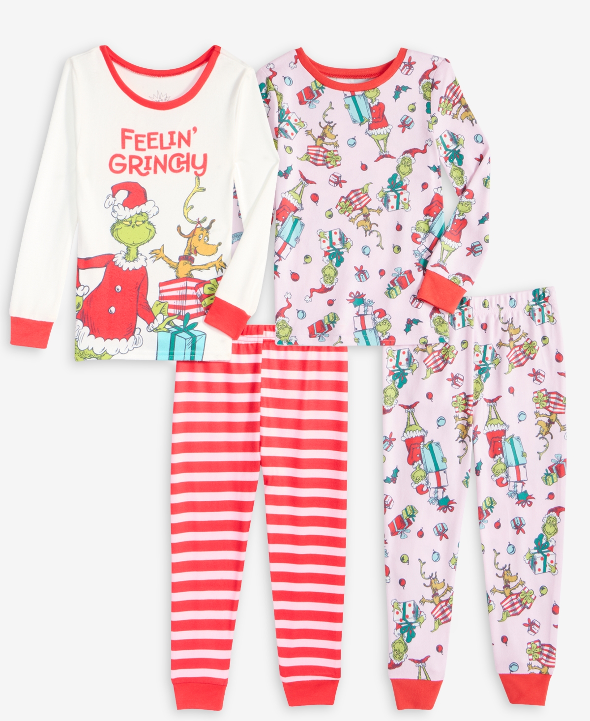 Click here for Grinch Girls Toddler 2T-4T Long-Sleeve Tops and Pa... prices