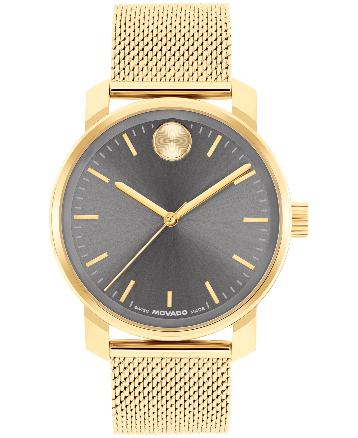 Click here for Movado Mens Bold Access Swiss Quartz Gold Steel Wa... prices