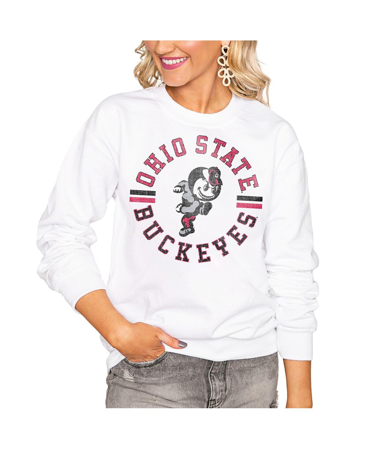 Click here for Gameday Couture Womens White Ohio State Buckeyes O... prices