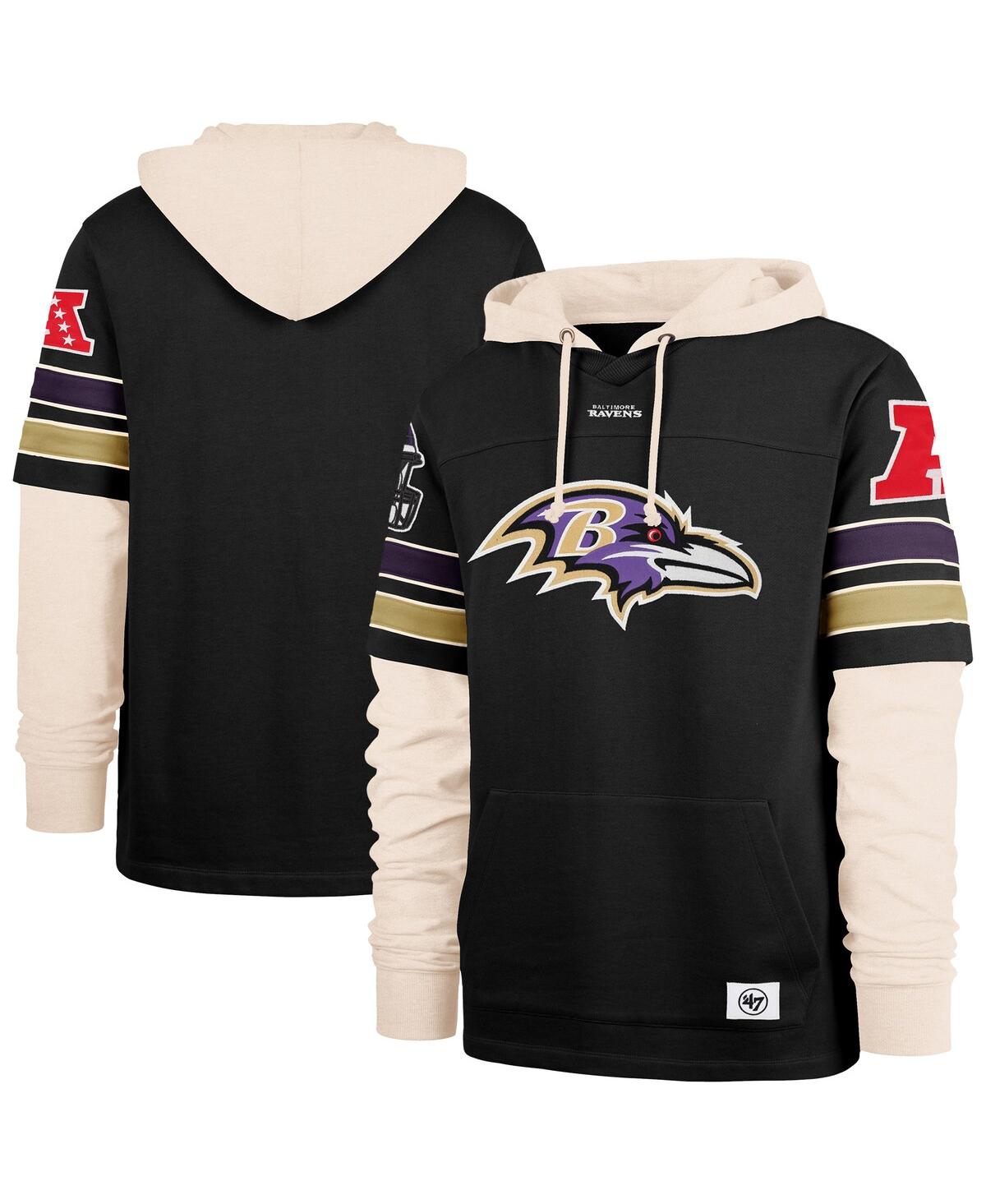 Click here for 47 Brand Mens Black Baltimore Ravens Split Zone Co... prices