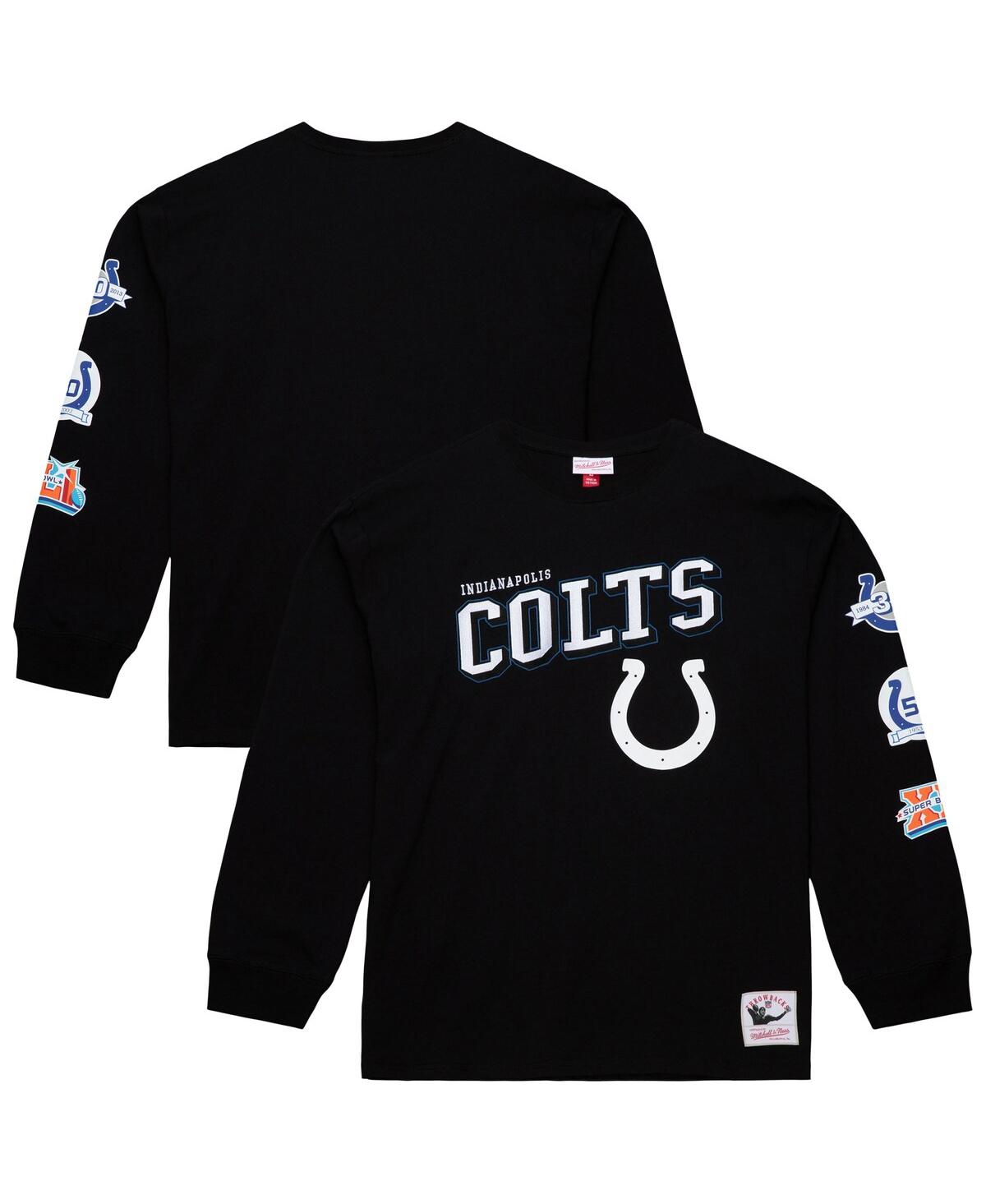 Click here for Mitchell & Ness Mens Black Indianapolis Colts Trai... prices