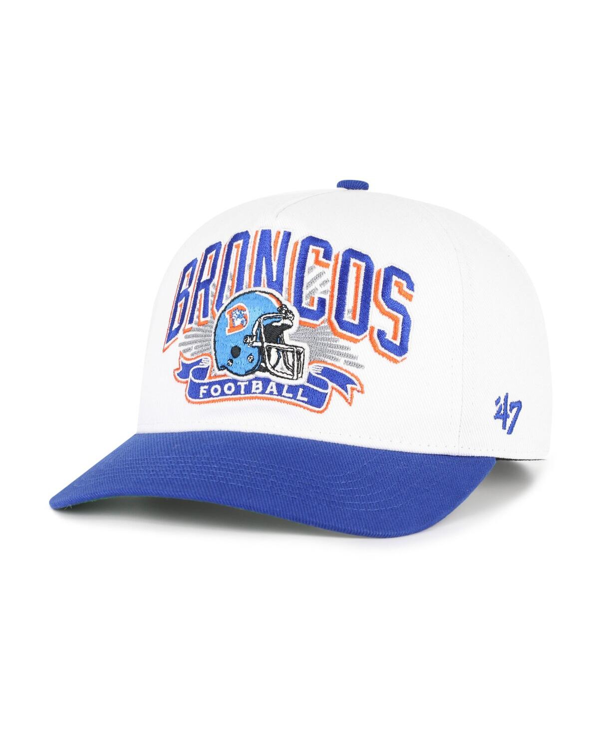 Click here for 47 Brand Big Boys and GirlsÂ White/Royal Denver Br... prices