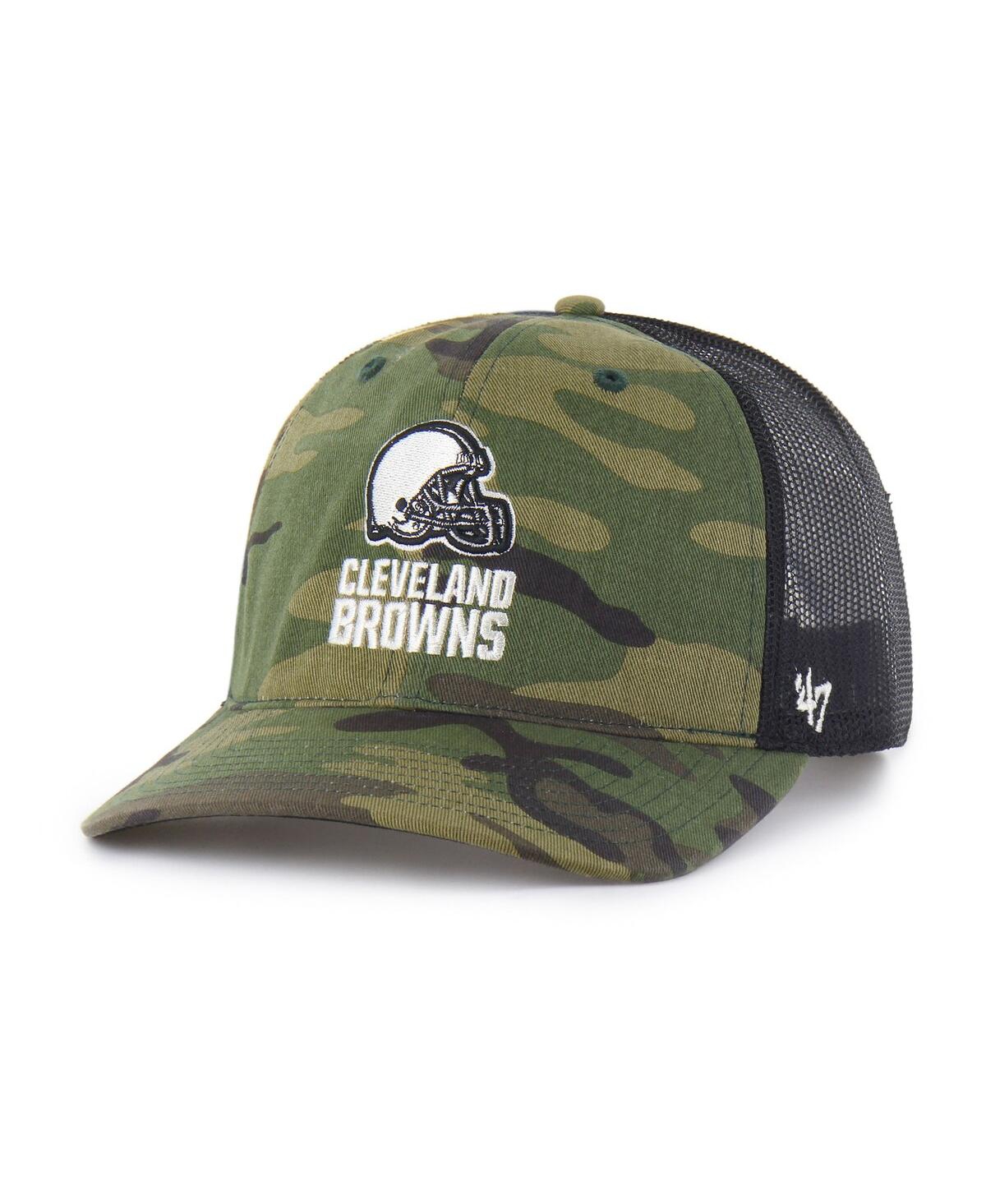 Click here for 47 Brand Mens Camo Cleveland Browns Trucker Adjust... prices