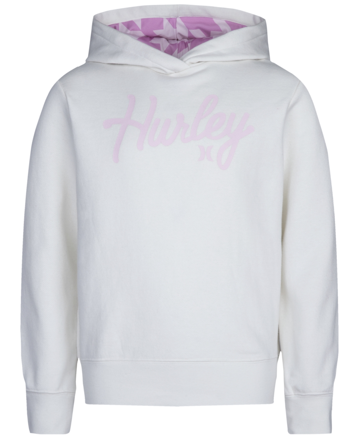 Click here for Hurley Girls 7-16 Long Sleeve Fleece Hoodie - Off... prices