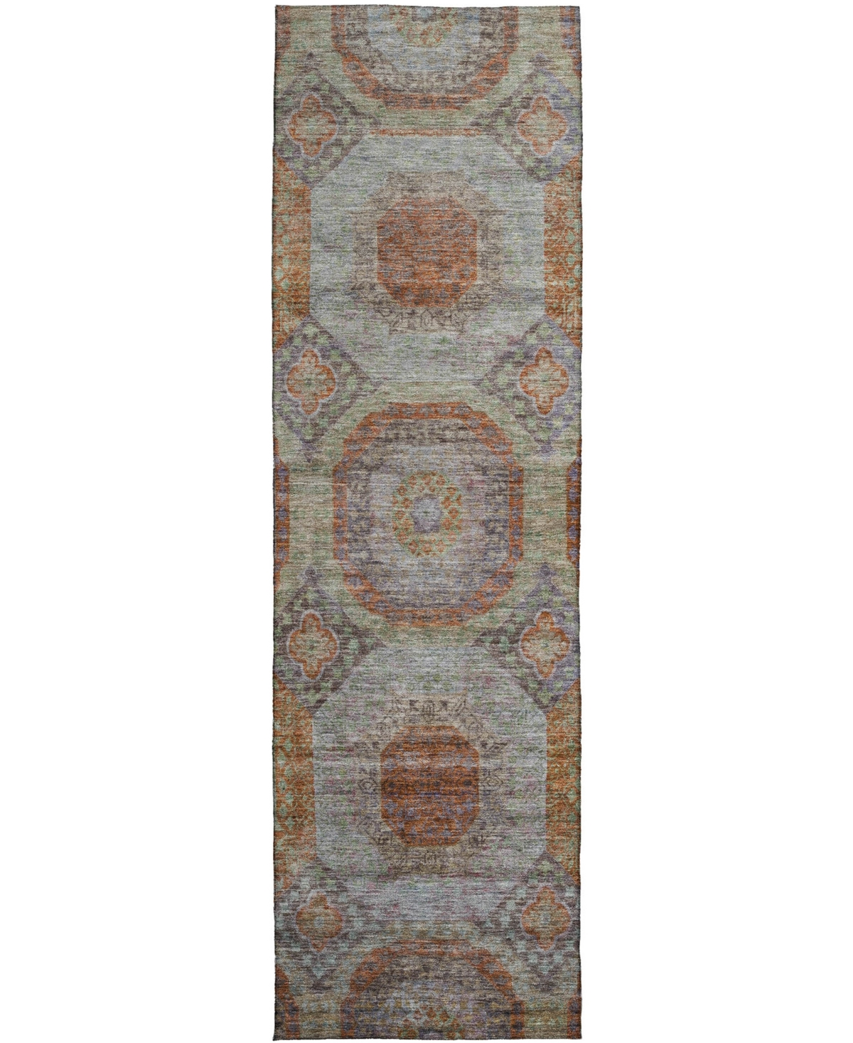 Click here for Dalyn Karaj KJ6 23x76 Runner Area Rug - Orange prices