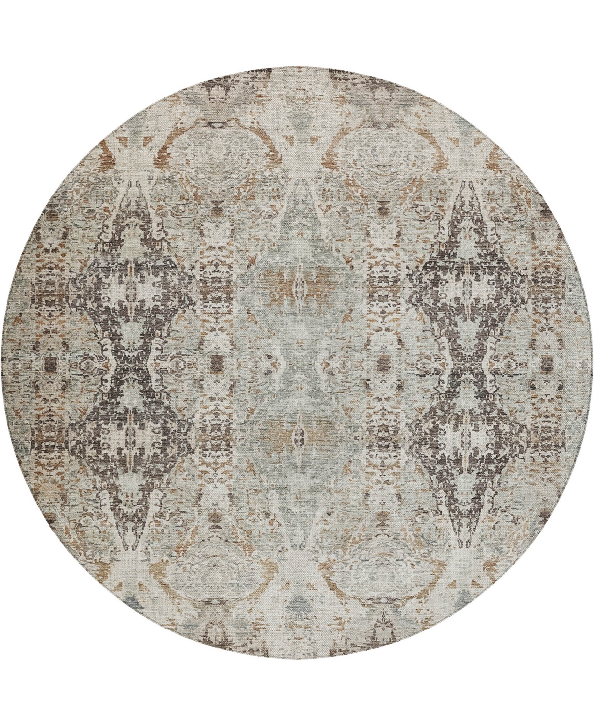 Click here for Dalyn Karaj KJ9 8x8 Round Area Rug - Ivory prices