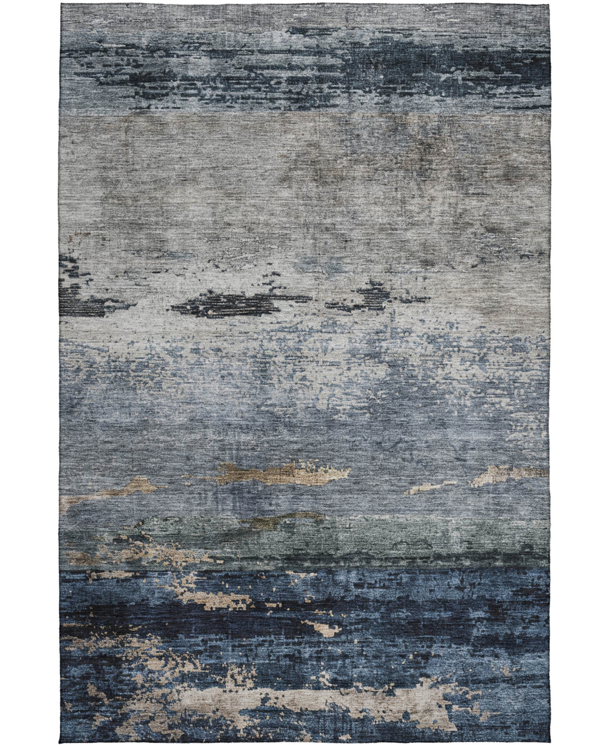 Click here for Dalyn Nouveau NV3 26x310 Area Rug - Navy prices