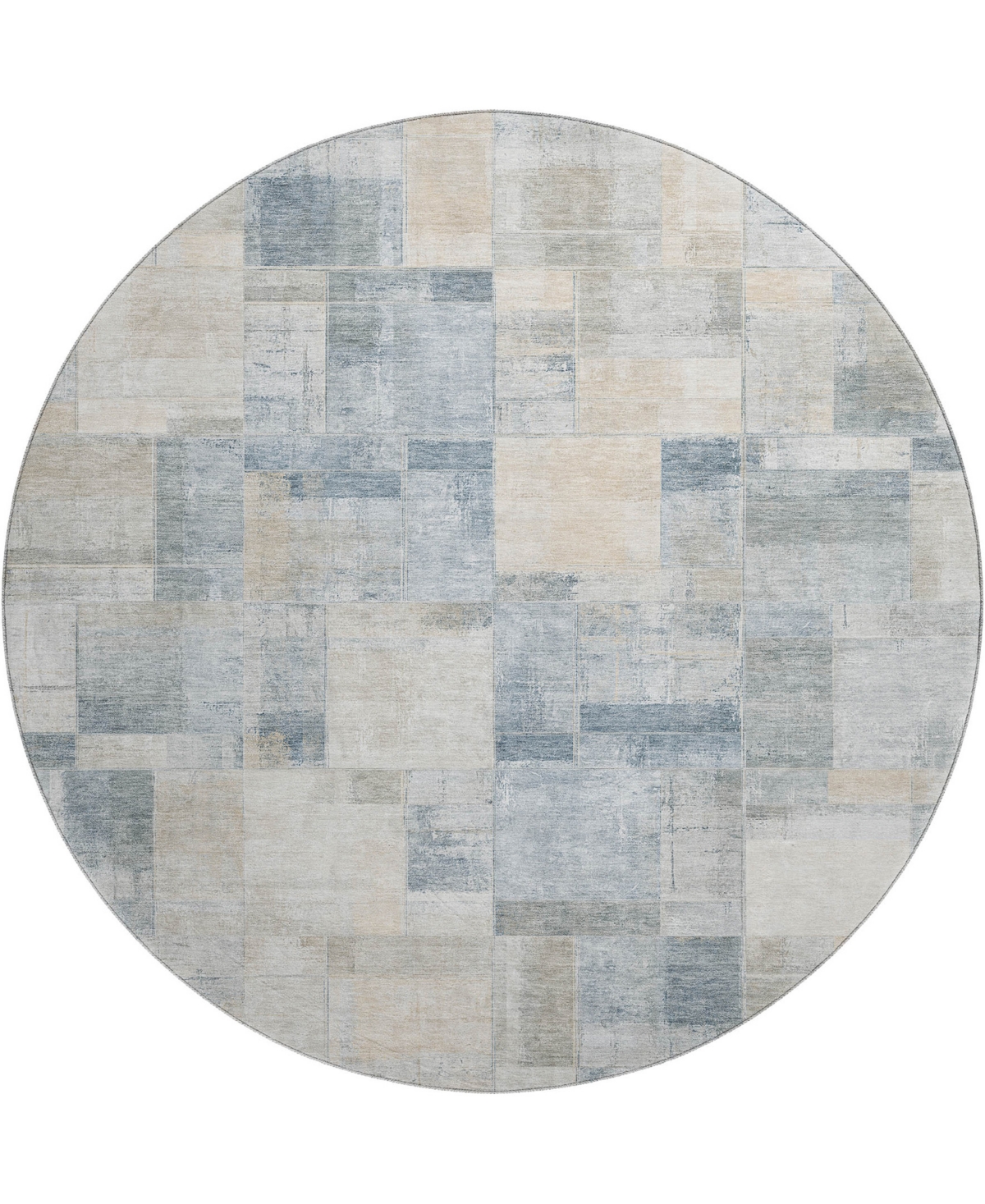 Click here for Dalyn Ravenna RN4 8x8 Round Area Rug - Denim prices