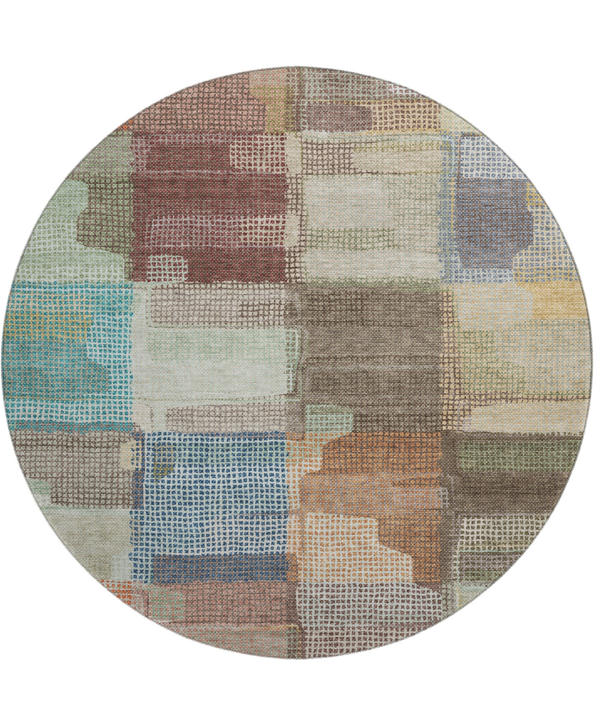 Click here for Dalyn Ravenna RN10 8x8 Round Area Rug - Multi prices