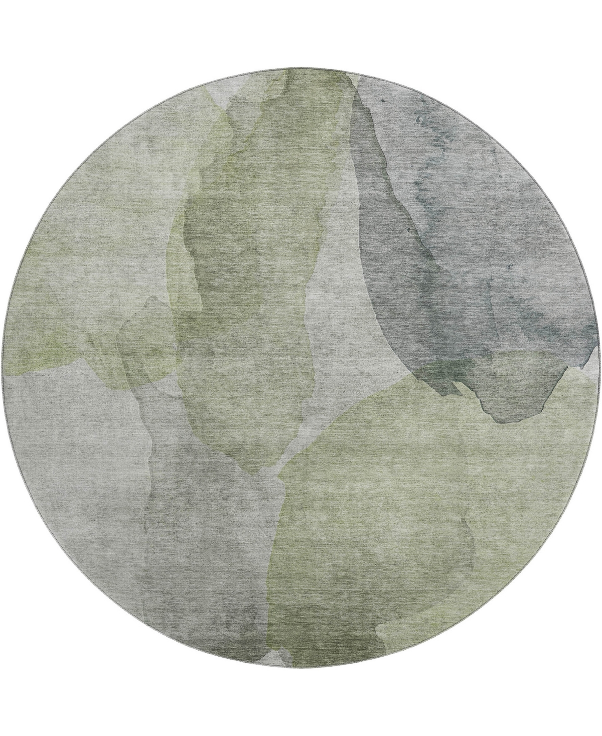 Click here for Dalyn Ravenna RN12 8x8 Round Area Rug - Sage  Gray prices