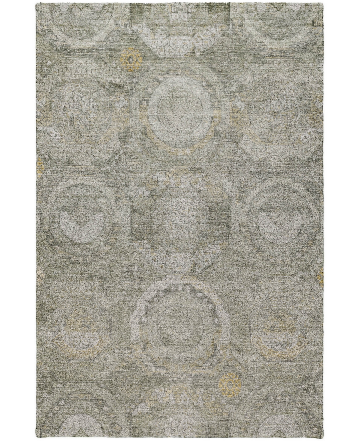 Click here for Dalyn Tabrook TB14 10x14 Area Rug - Gray  Beige prices