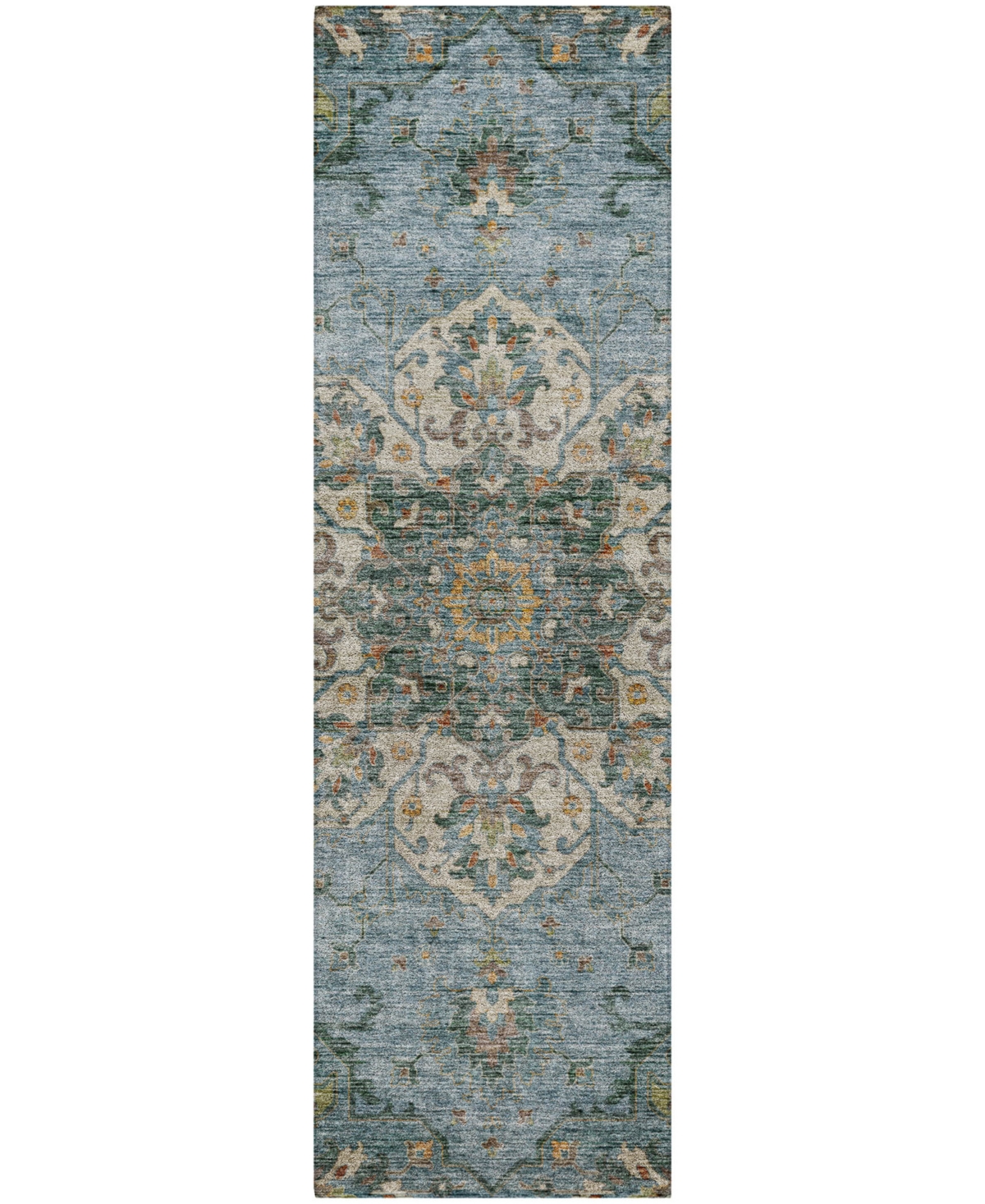 Click here for Dalyn Silk Road SR6 23x76 Runner Area Rug - Blue... prices