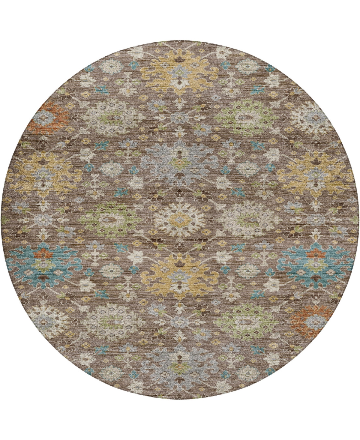 Click here for Dalyn Silk Road SR3 8x8 Round Area Rug - Mocha prices