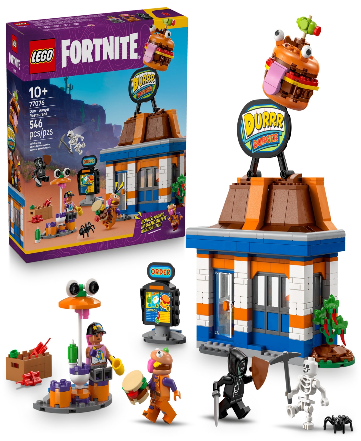 Click here for Lego Fortnite Durrr Burger Restaurant Kids Toy 770... prices