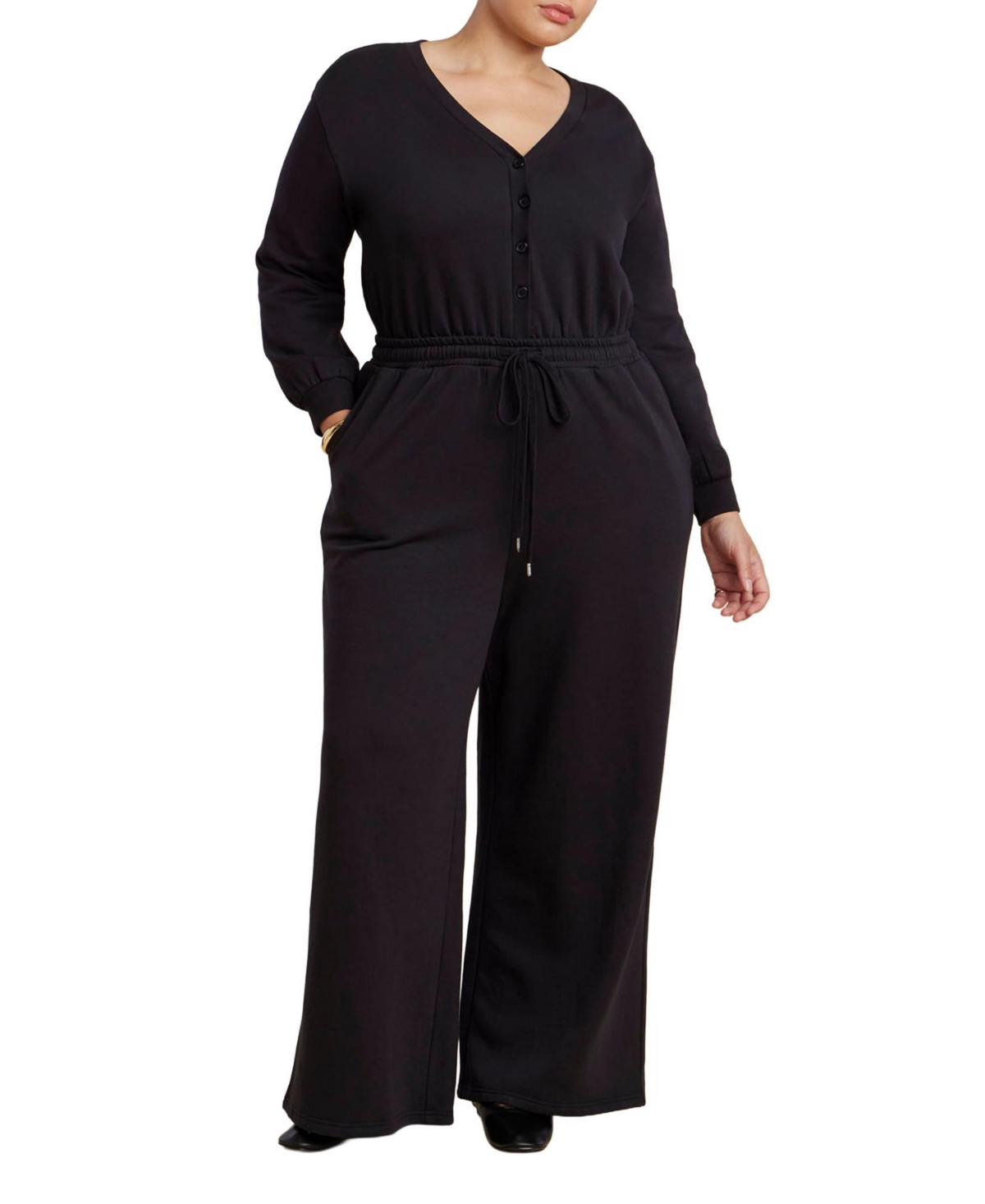 Click here for Eloquii Elements Womens Plus Size Button Up Long S... prices