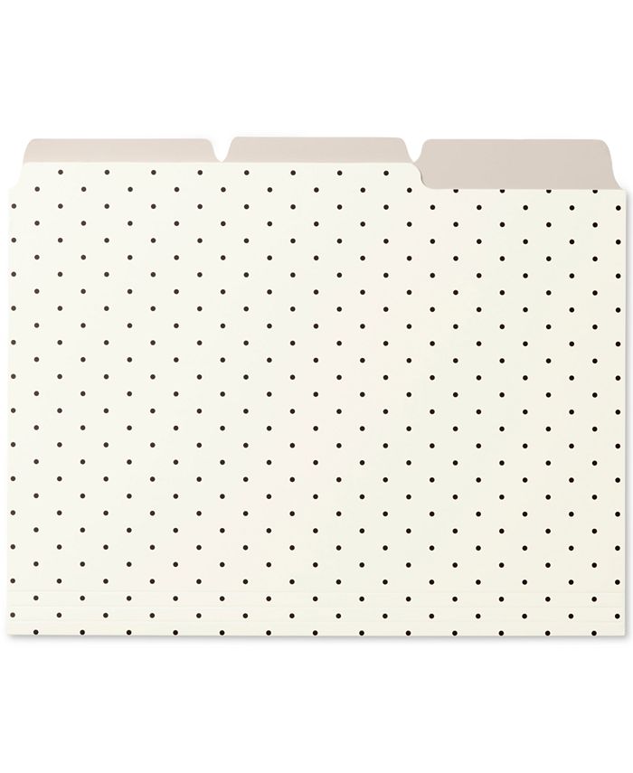 kate spade new york Bikini Dot Folder Set - Macy's