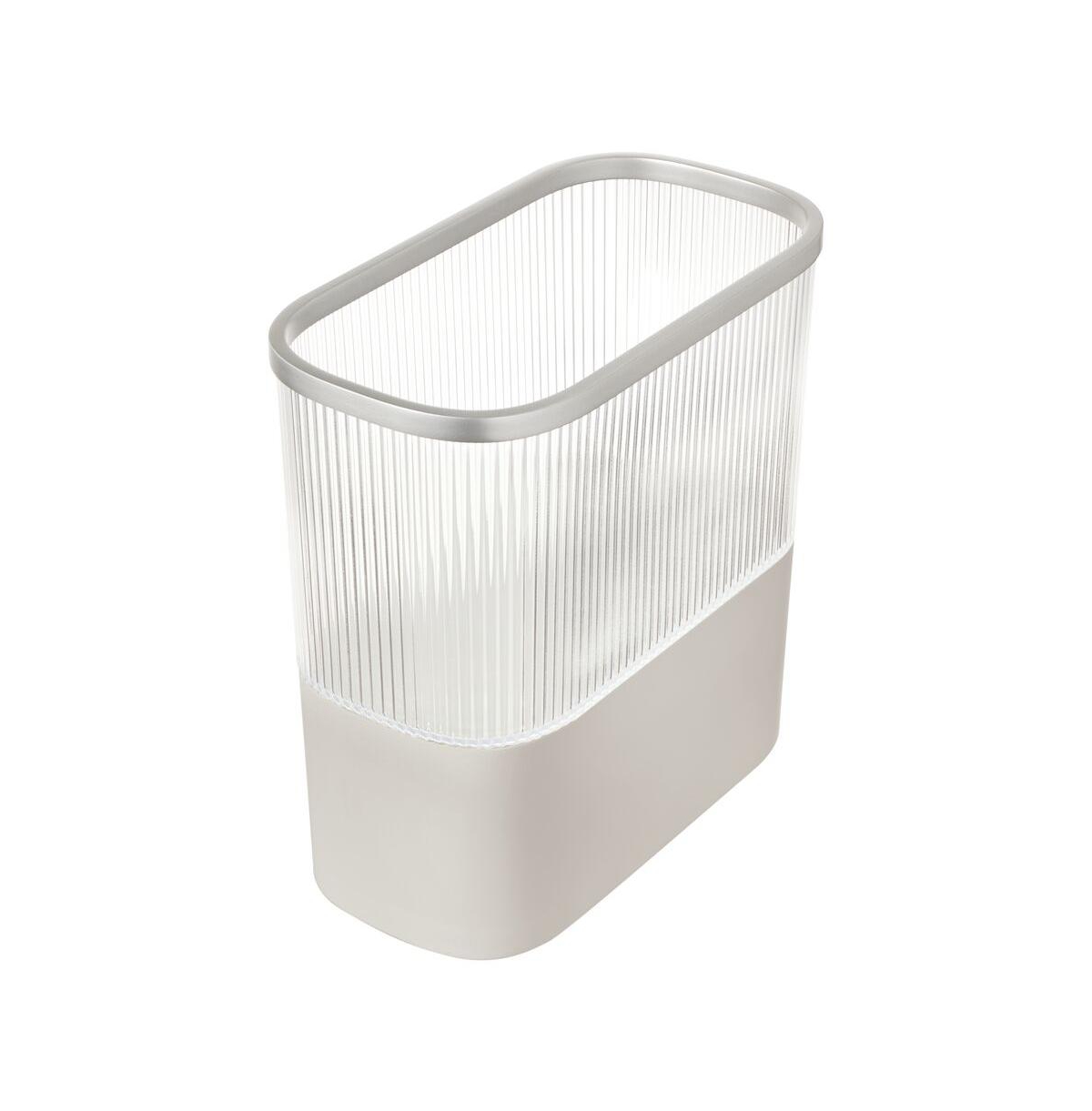 Click here for iDesign Plastic Bathroom Trash Can with Storage fo... prices