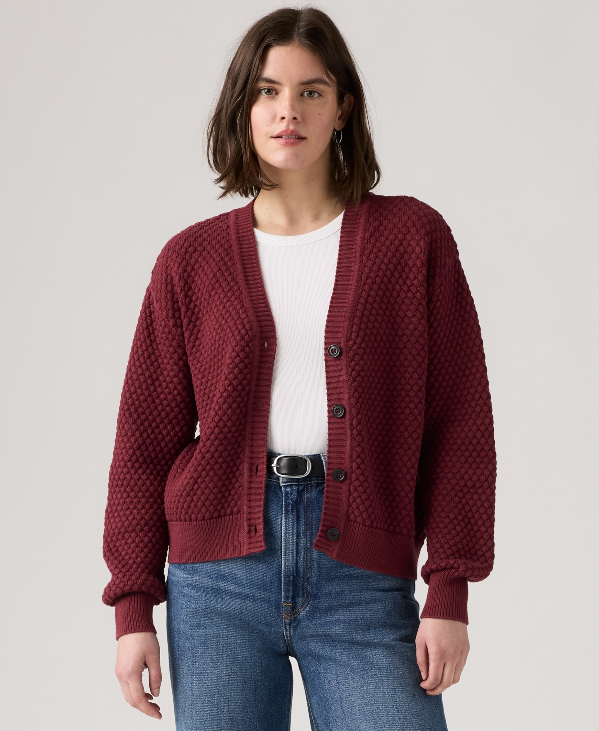 Click here for Levis Womens Snowflake Long Sleeve Cardigan Sweate... prices