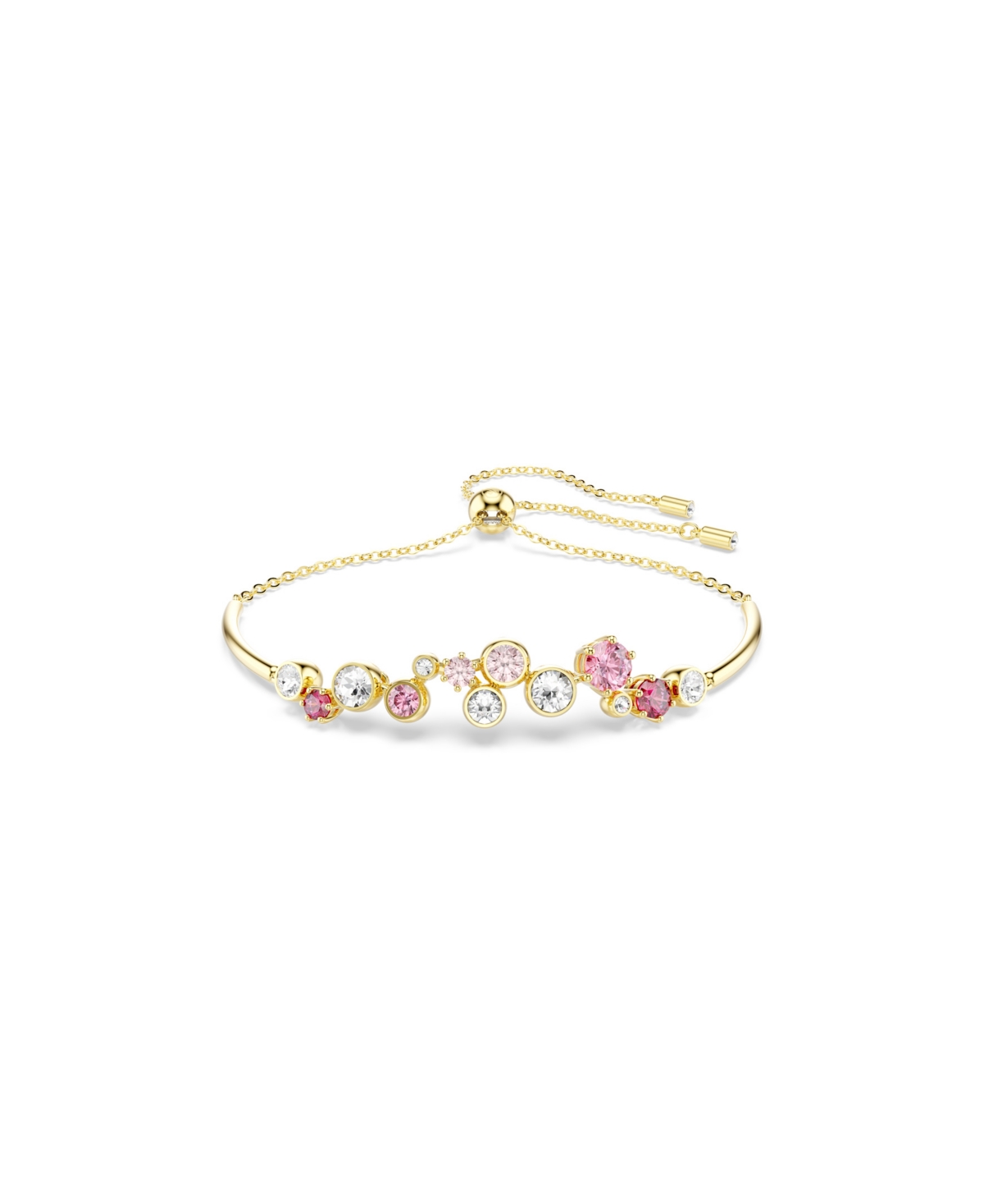 Click here for Swaroski Constella Gold-Tone Plated Bracelet - Red prices