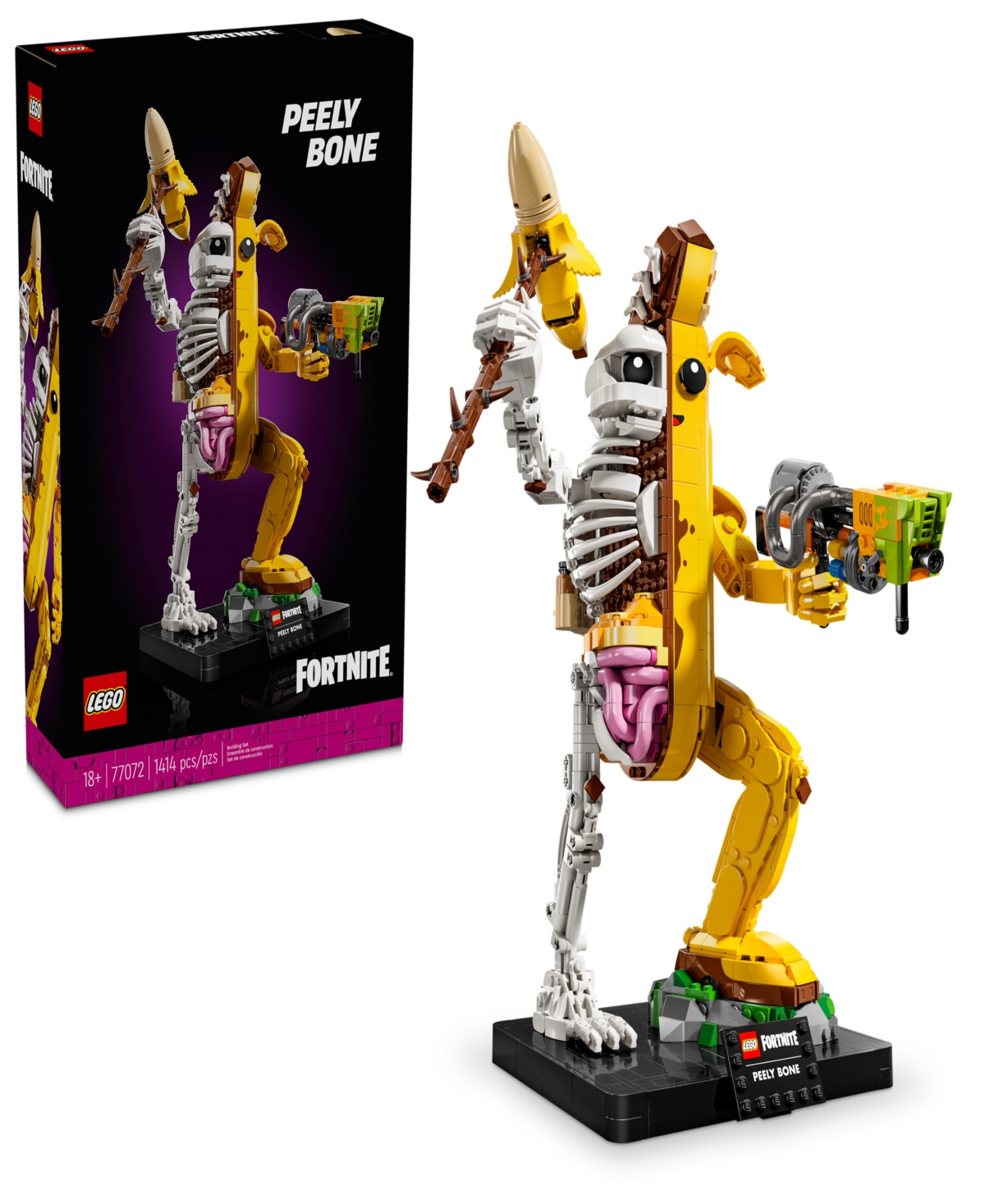 Click here for Lego Fortnite Peely Bone Video Game Figure - Multi... prices