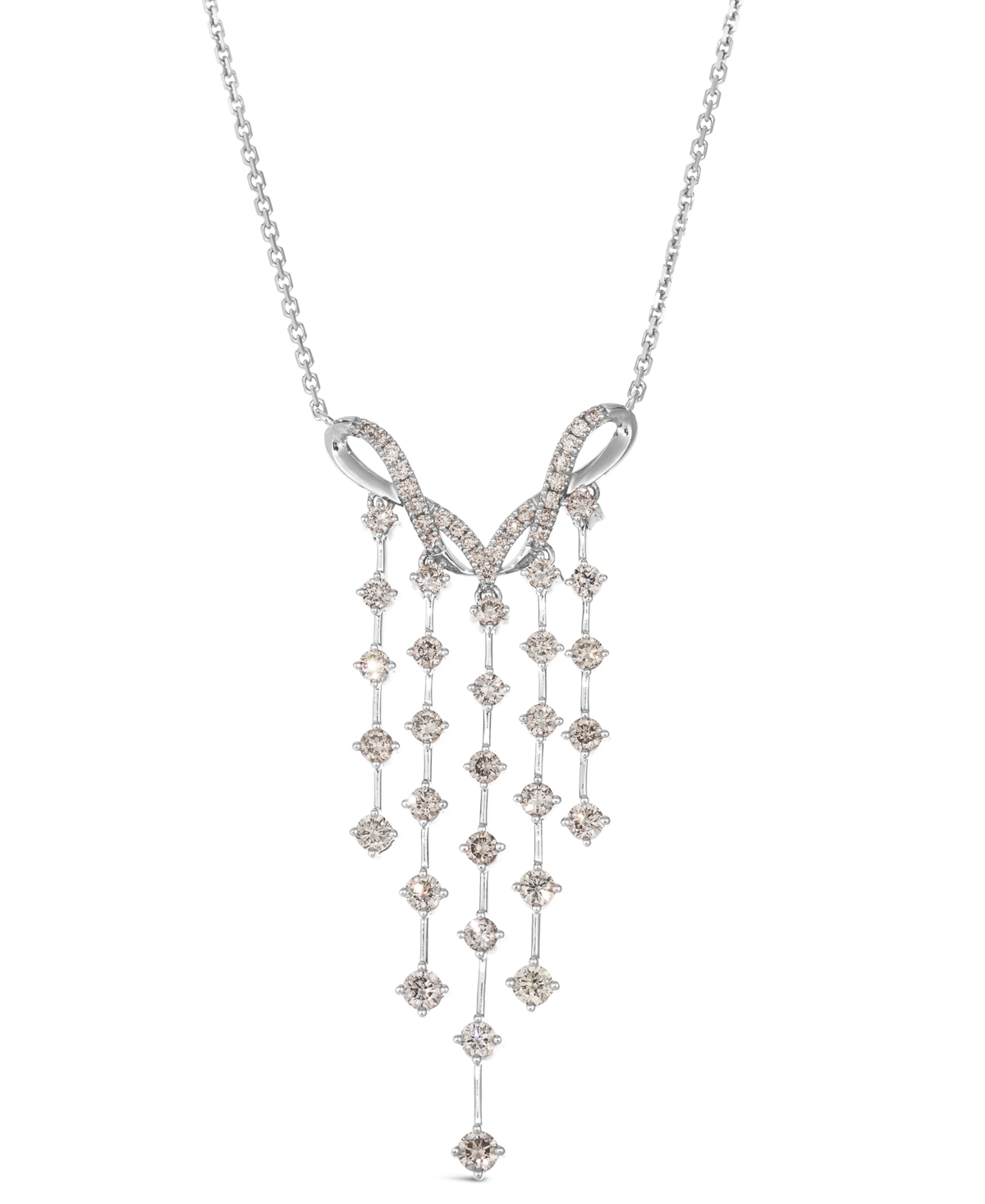 Click here for Le Vian Nude Diamond Dangling Adjustable 19 Statem... prices